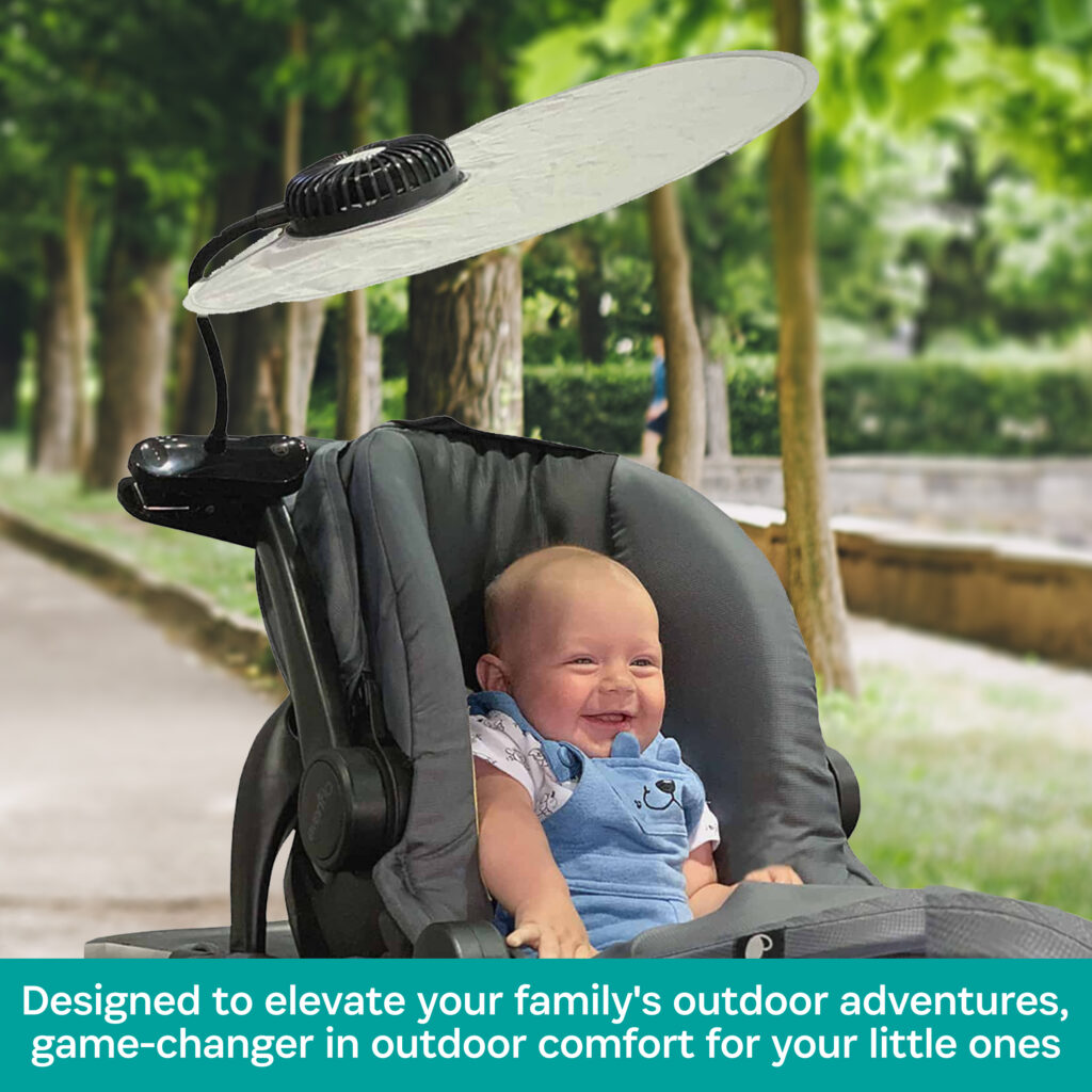 Coolshade Sunshade + Fan - KidCo